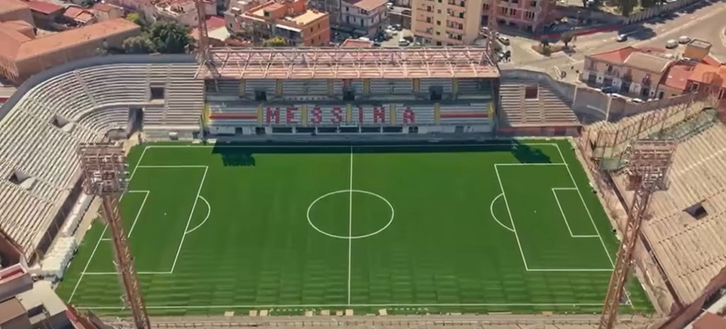 Il nuovo stadio Giovanni Celeste a Messina foto