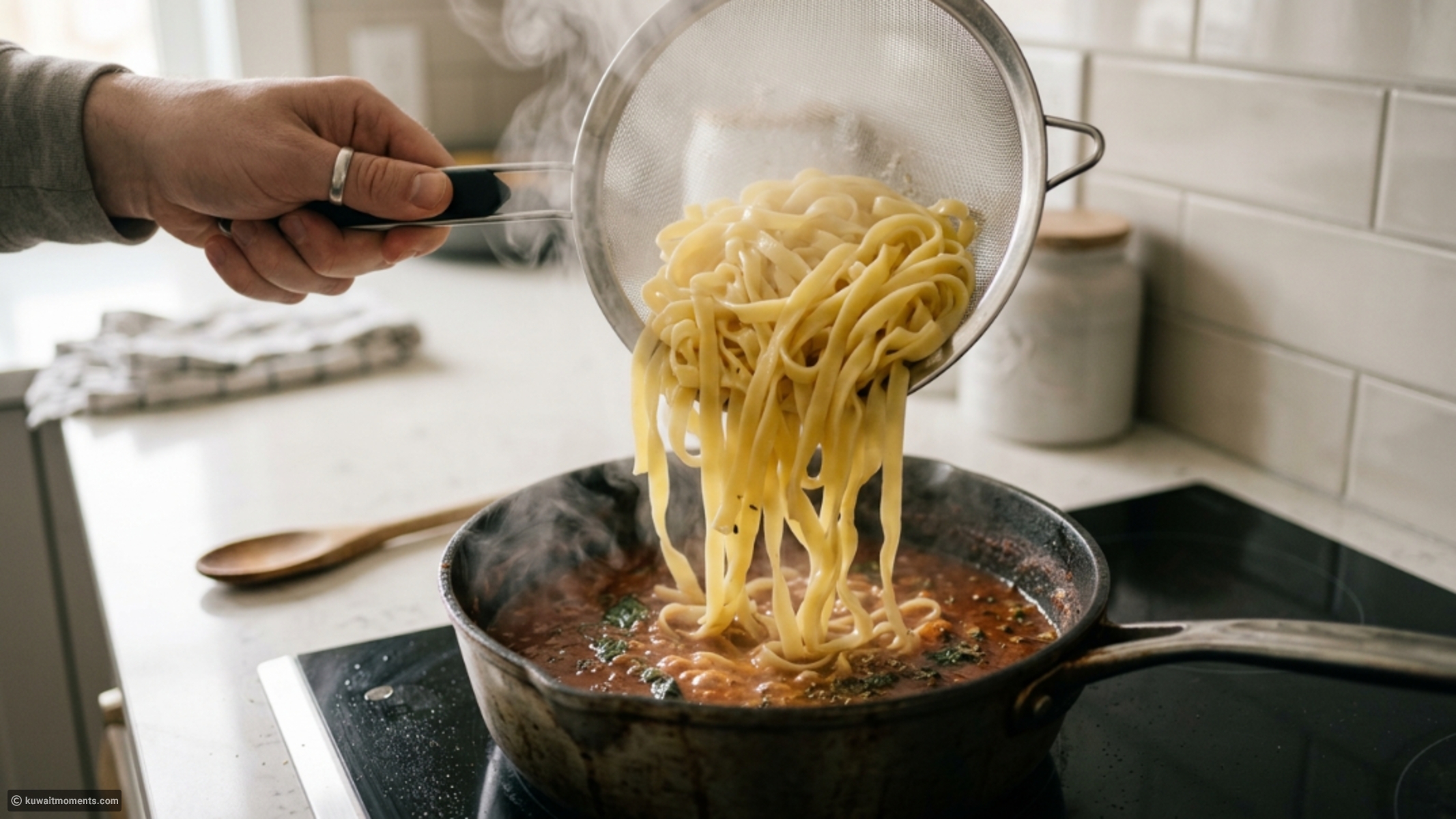 Stop doing this one thing when making pasta (it makes all the difference)
