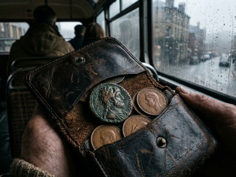 A passenger used a 2,000-year-old coin to pay for a bus ride and ...