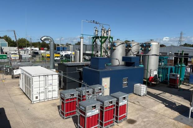 Deeside firm launches next generation waste-to-energy plant after £4m trial