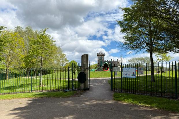Child taken to hospital after falling from play area as air ambulance ...