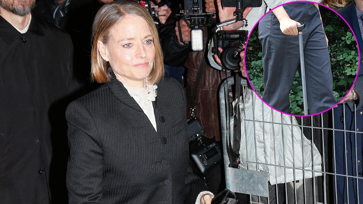 Jodie Foster, 63, sparks health concerns as she's seen walking with a cane