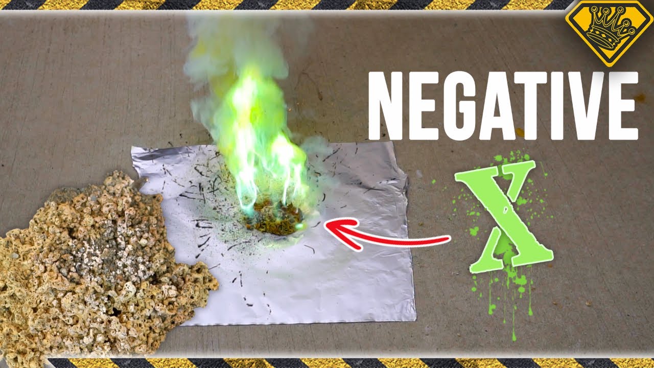 How to create green fire using a single drop liquid