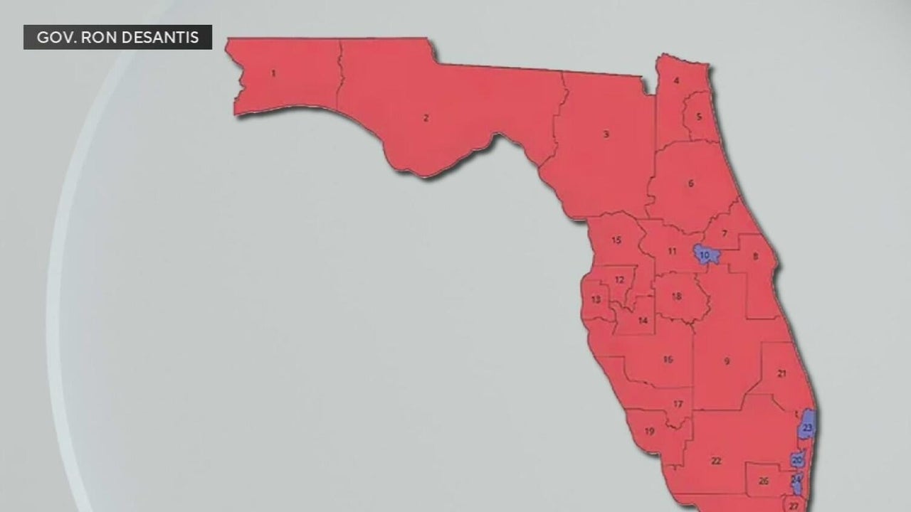 Legal battle brews over Florida's new congressional map
