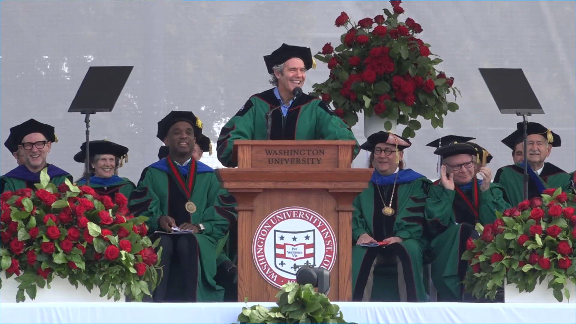 Andy Cohen delivers Washington University commencement address