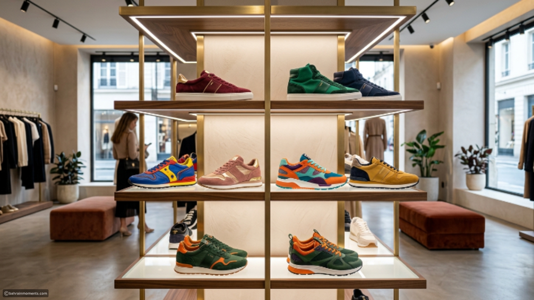 Bye, white sneakers! These colorful rich mom kicks are trending for 2026