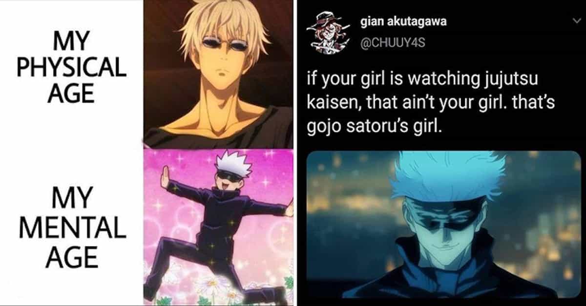 Hilarious memes proving we're all simps for Gojo Satoru