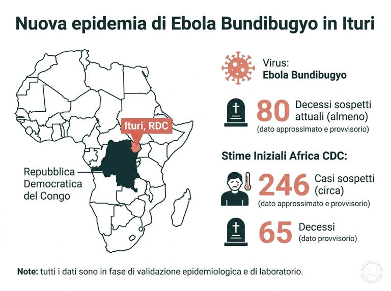 Ebola, nuova epidemia: 80 morti. Allarme in una regione del Congo e ...