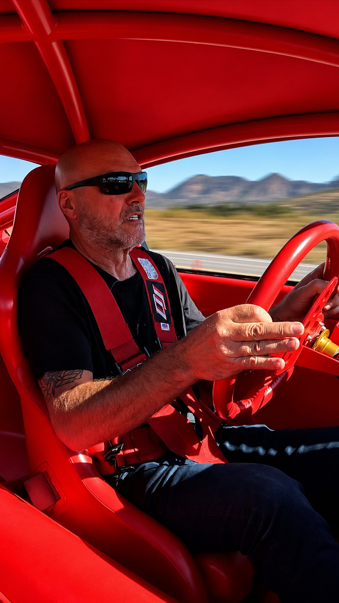 Inside a $1,000,000 custom Mustang at full throttle