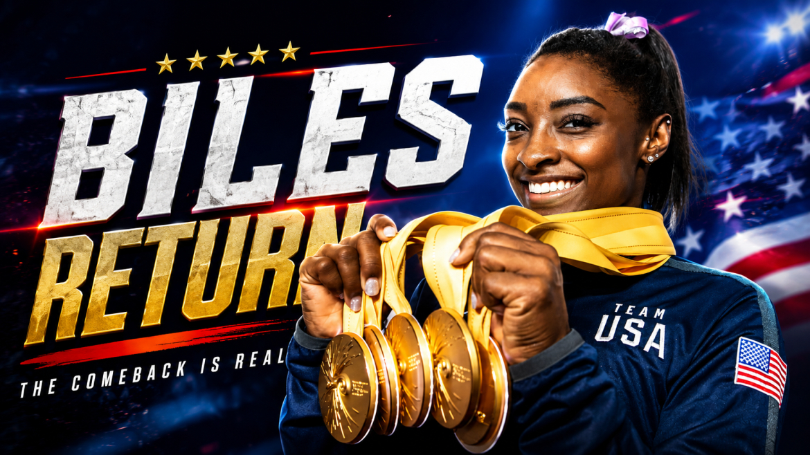 Simone Biles’ social media activity fuels LA Olympics comeback talk