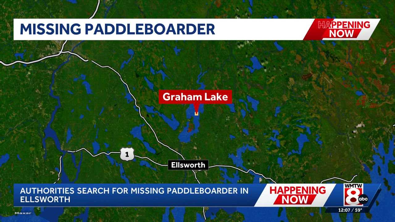Missing Ellsworth paddleboarder found dead
