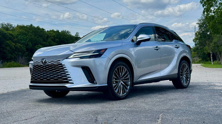 Lexus RX hot May lease specials cover gas, hybrid, and PHEV models