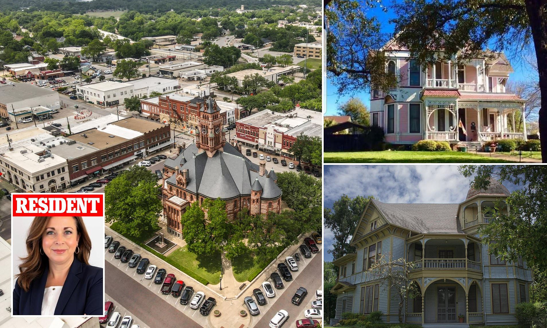 The affordable fairytale Texas 'Gingerbread City' that is booming