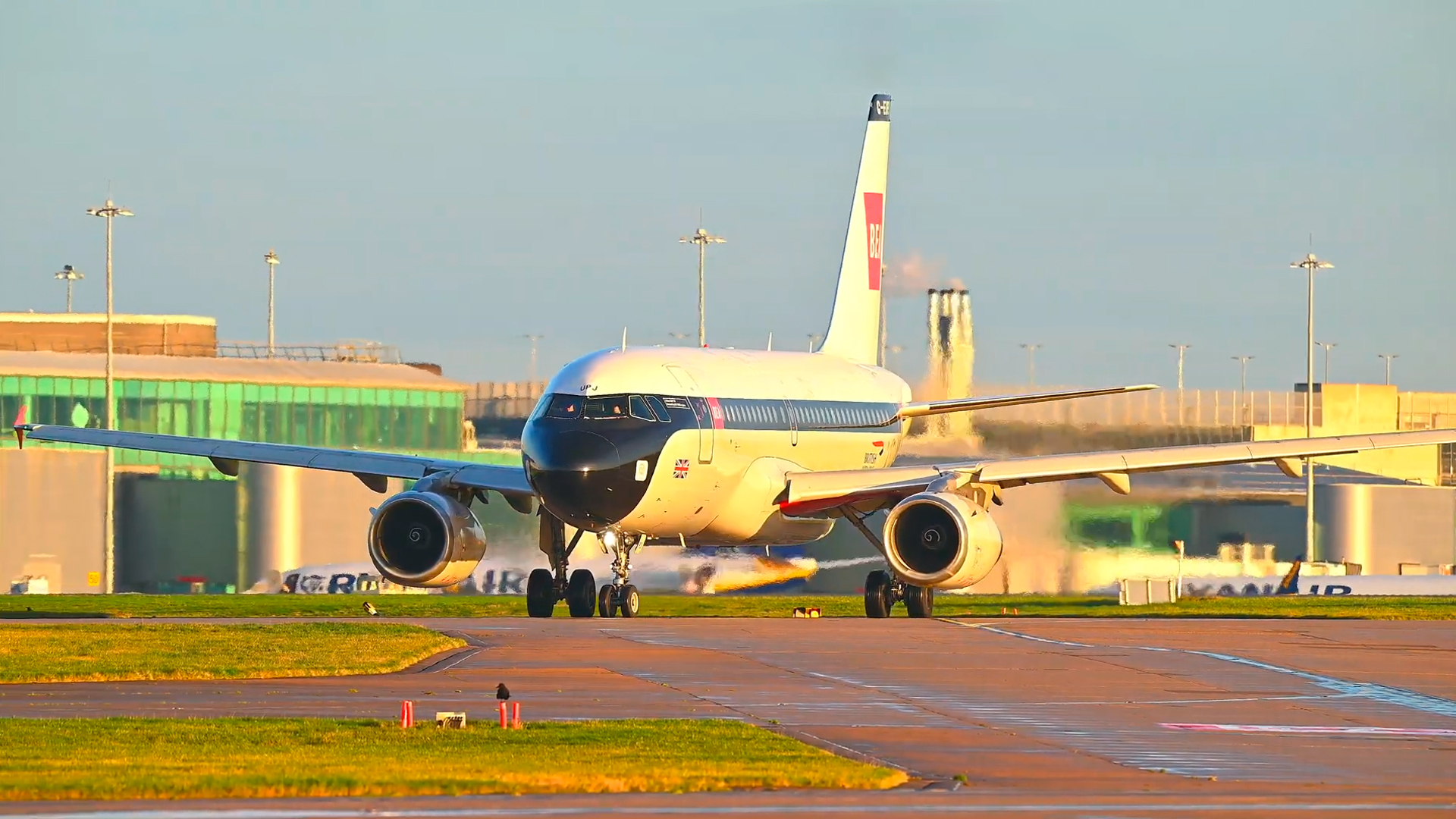 Jet2 cold start caught on camera