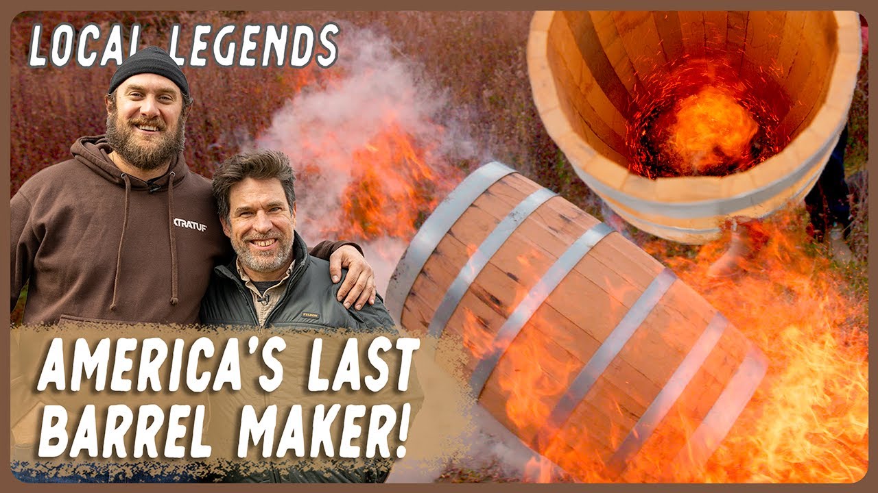 Discover the last barrel maker in America preserving a craft