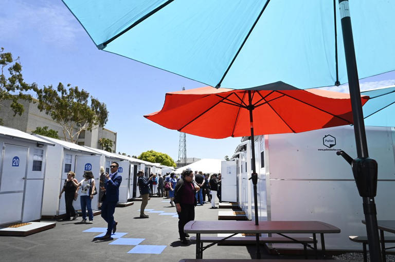 California’s $33 million tiny home bet restarts in LA as homelessness ...