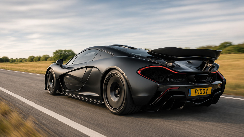 McLaren P1 shows its real speed