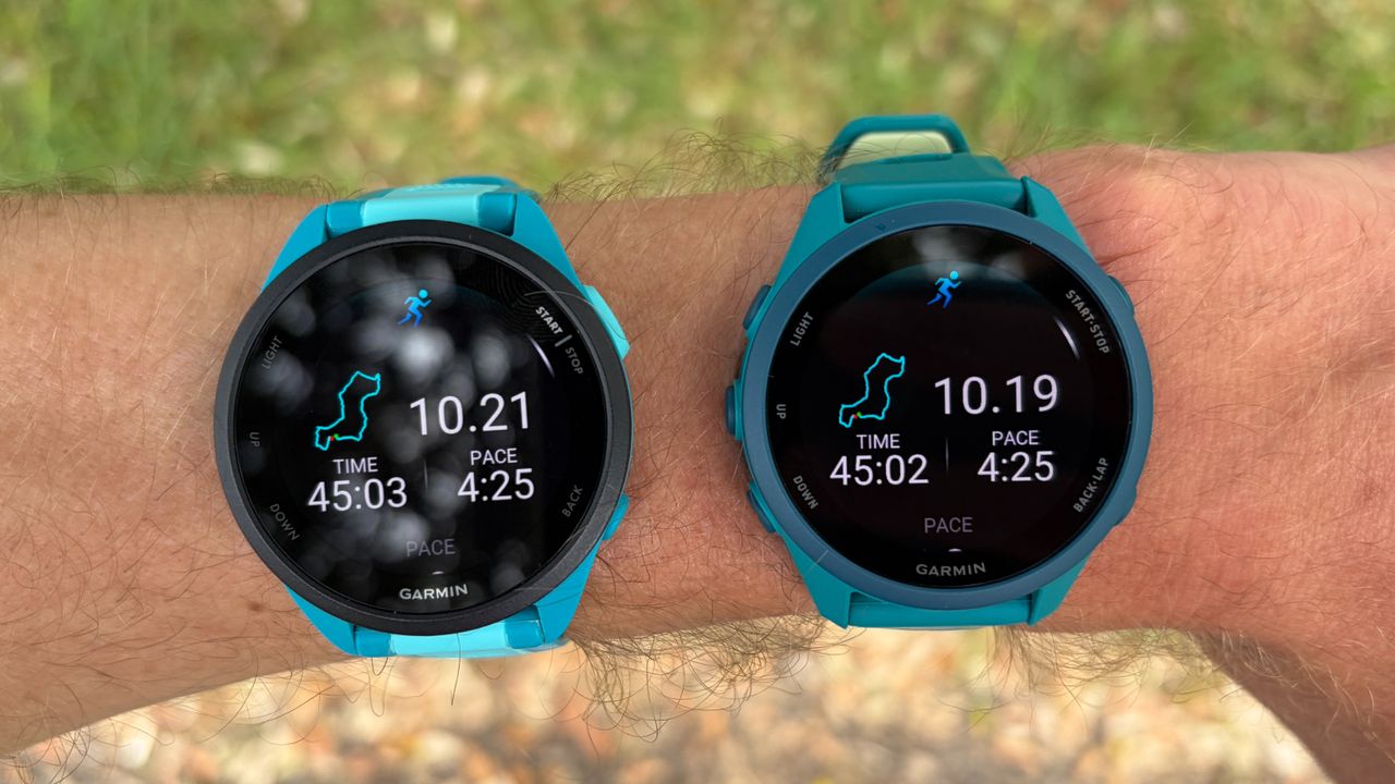 I ran 10K with the Garmin Forerunner 165 vs Garmin Forerunner 170