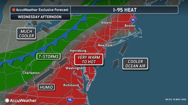 Heat wave to complete spring weather whiplash, worsen drought in East