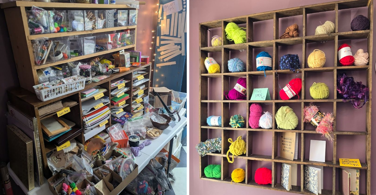 This Indiana scrap warehouse lets artists fill bags with cheap creative ...