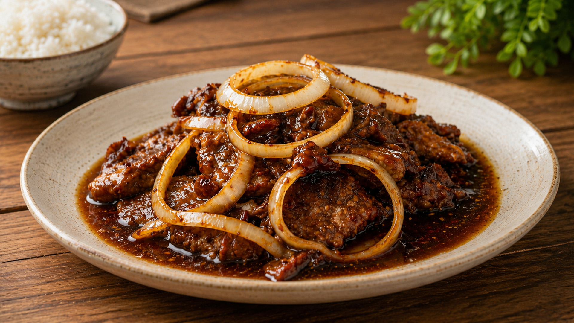 What makes this pork steak so tender and satisfying