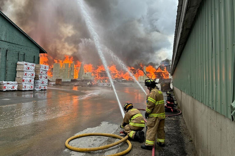 Maine communities mourn the 27-year-old firefighter killed in a lumber ...