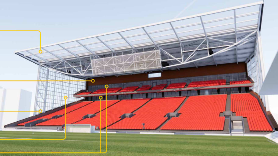 What Wrexham’s new $95 million Kop stand will look like as images released