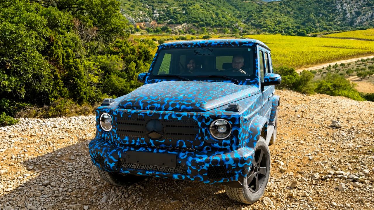 Driving the new electric G Wagon for the first time