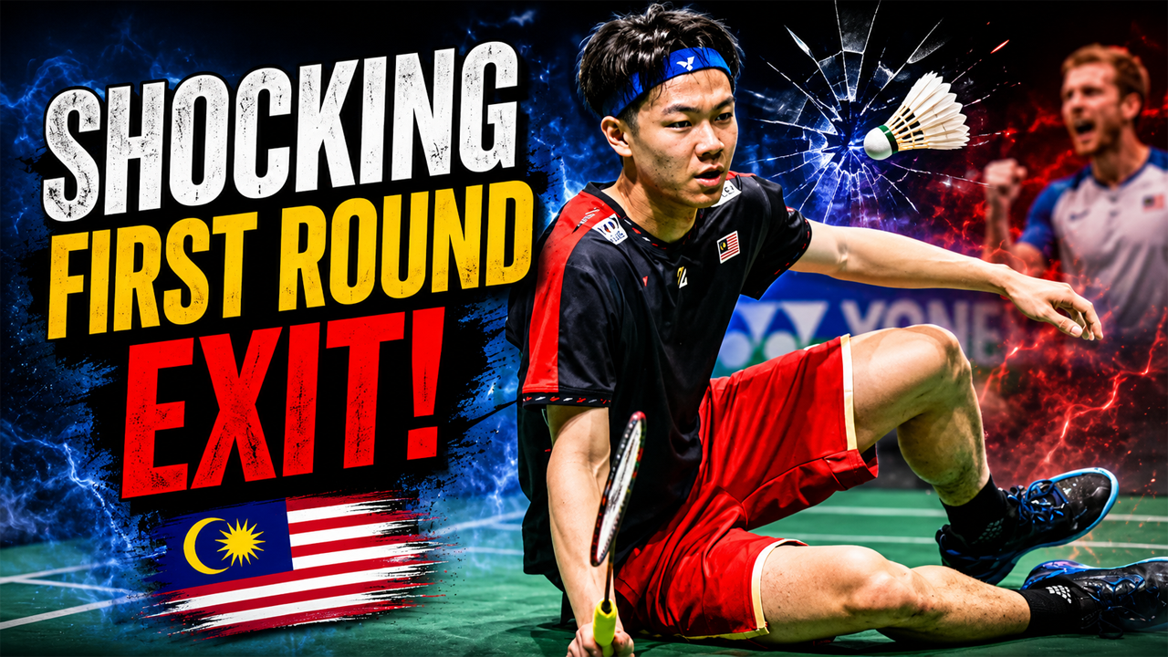 Lee Zii Jia crashes out in shocking defeat