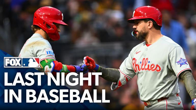 Last night in baseball: Pirates implode against Phillies