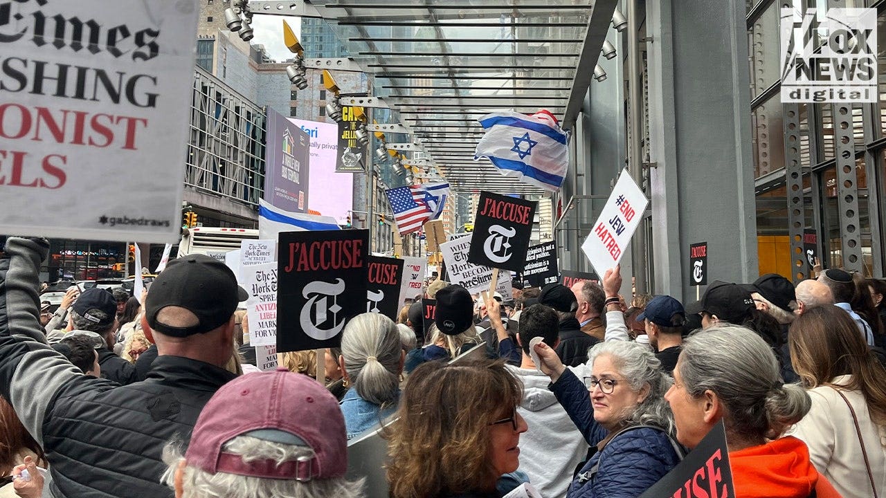 Protesters demand New York Times retract controversial 'dog rape ...