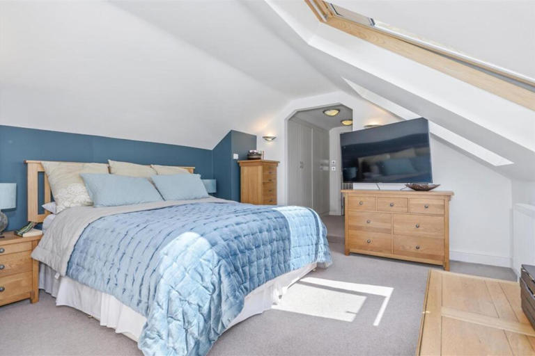 Four bedroom detached property set in beautiful grounds is on the ...