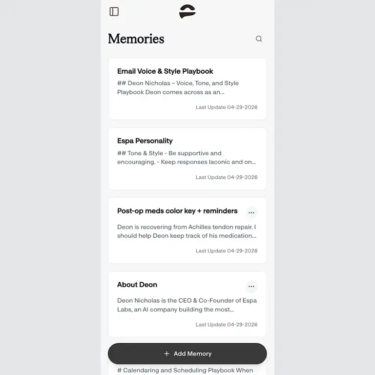 Meet Espa, a fresh take on AI assistants