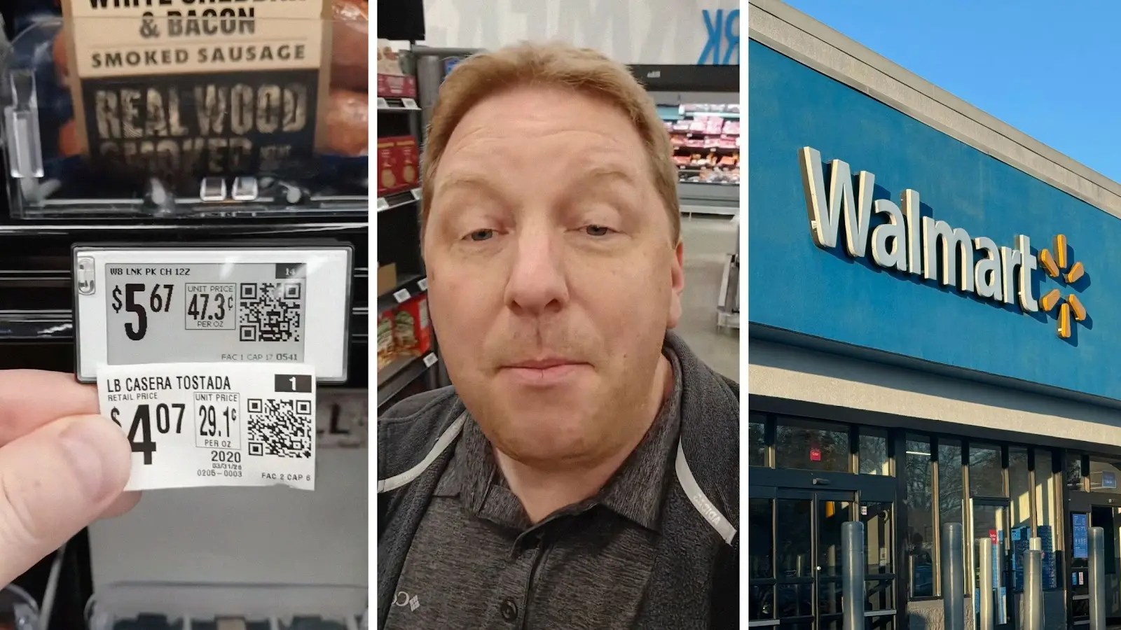 Man walks into Walmart, then seeing the new price tags stops him short ...
