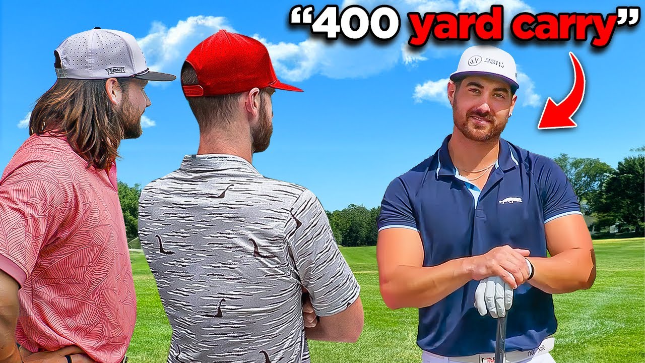 Can the longest driver outdrive 2 golfers? ⛳️