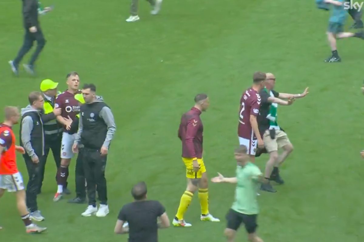 An embarrassment to Scottish football: Hearts on shameful scenes