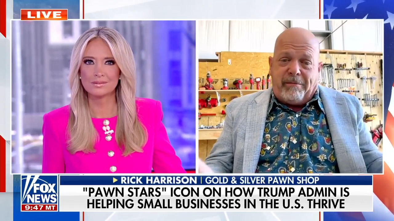 'Pawn Stars' icon Rick Harrison praises Trump's policies for boosting ...