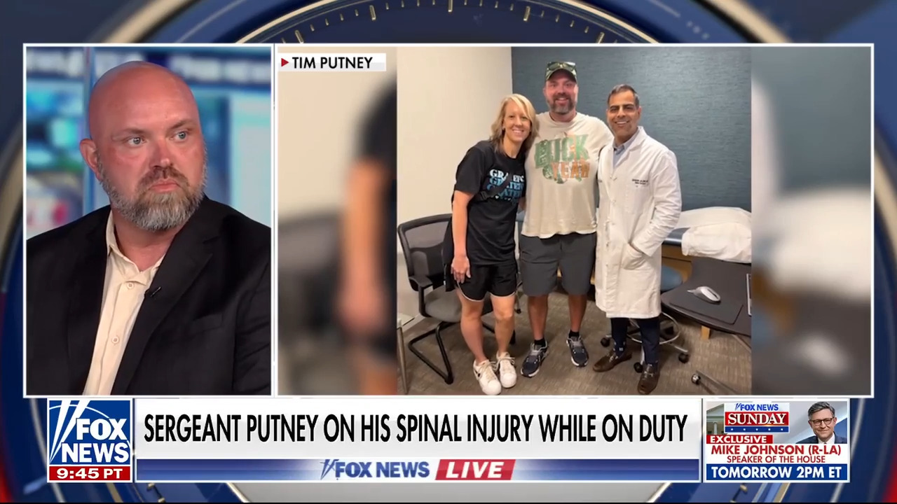 Police sergeant recaps devastating spinal injury during National Police ...