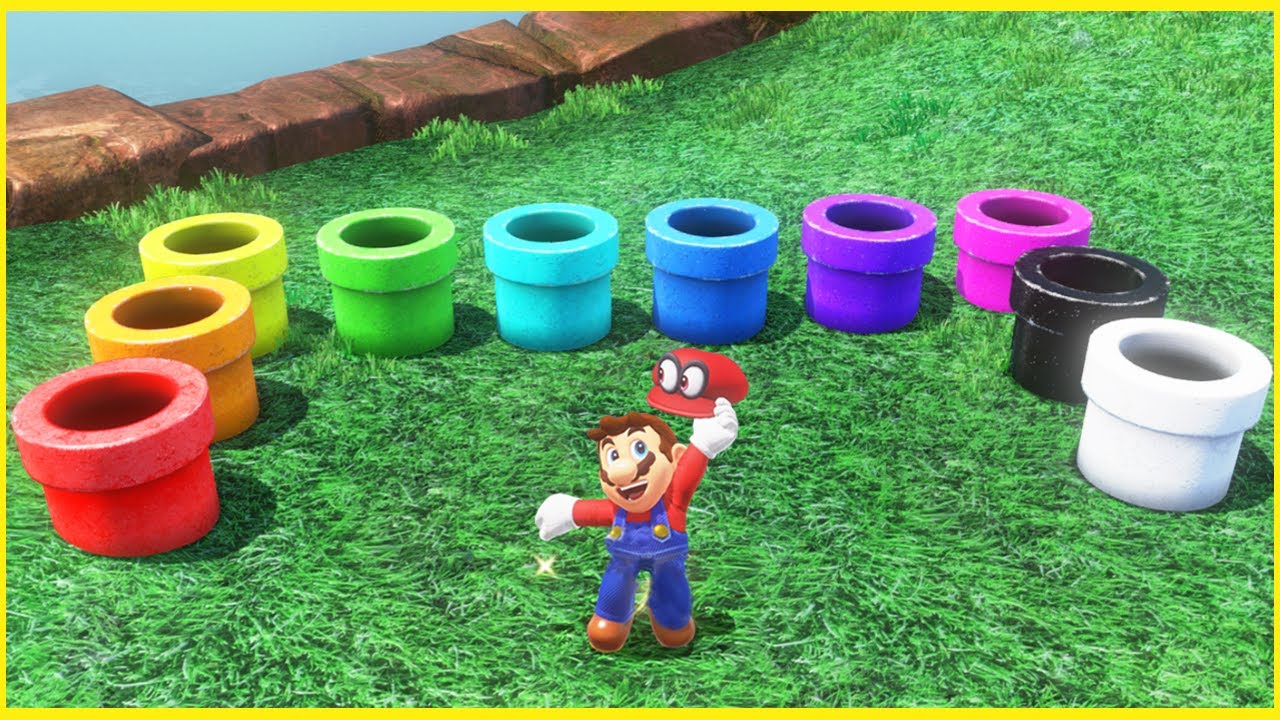 Exploring what would happen if Super Mario had custom pipes