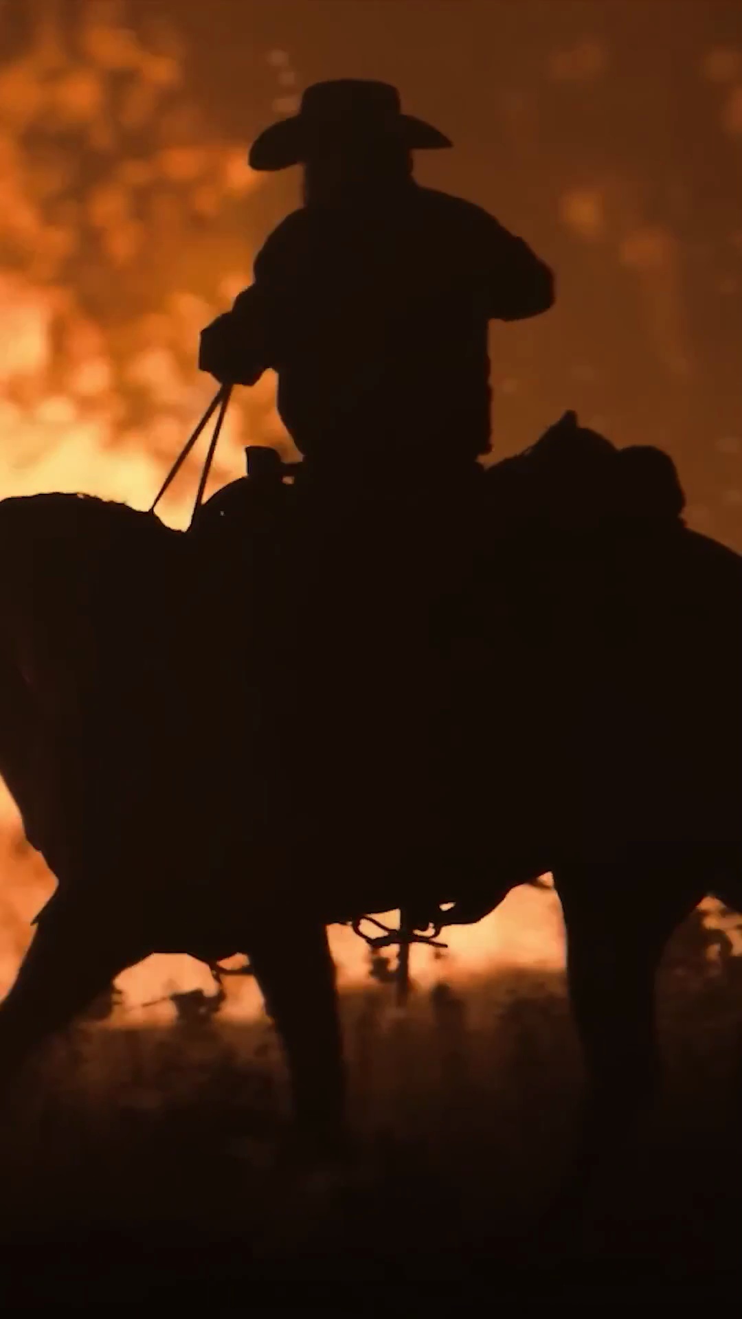 Rip charges into a wildfire on Dutton Ranch on Paramount+