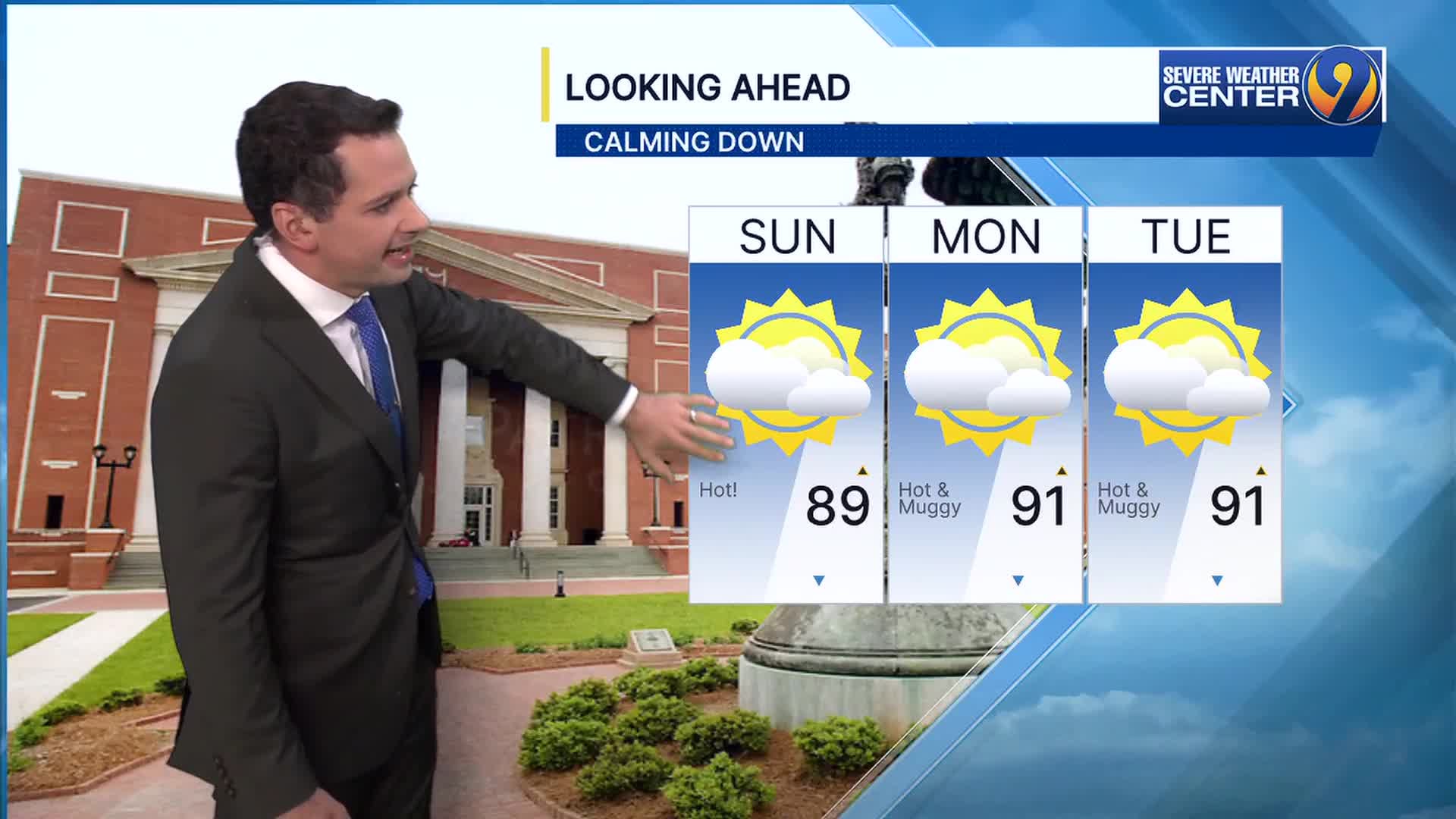 Forecast: Sunny, warm and humid starting Sunday and lasting through ...