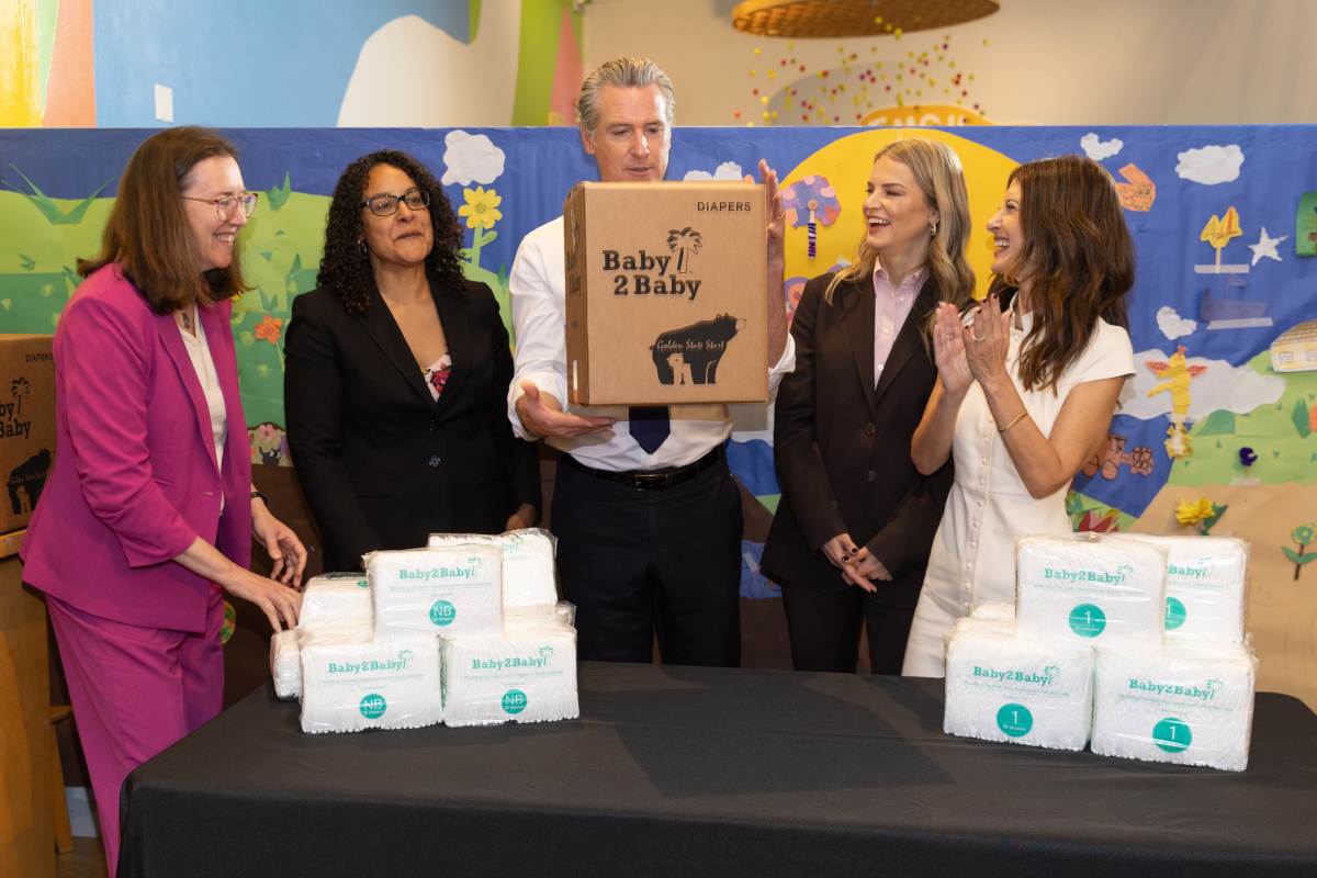 Gavin Newsom's 'free diapers' scheme hit with cronyism firestorm over ...
