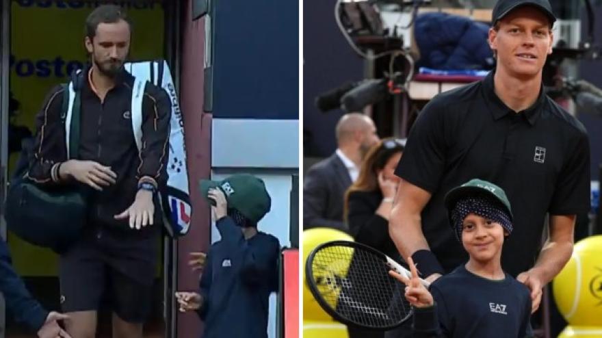 No a Medvedev, poi la mano a Sinner: chi è Sofia, la bambina simbolo ...