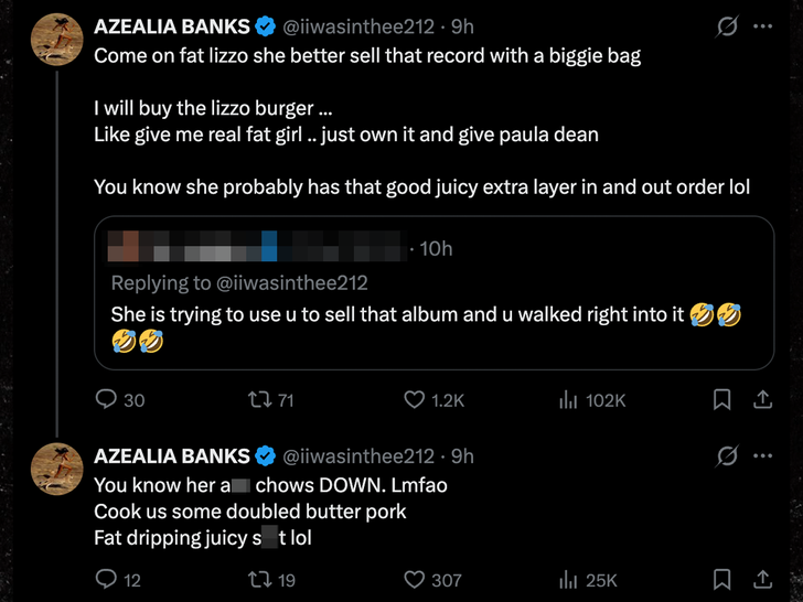 Lizzo says being called fat by Azealia Banks is endearing