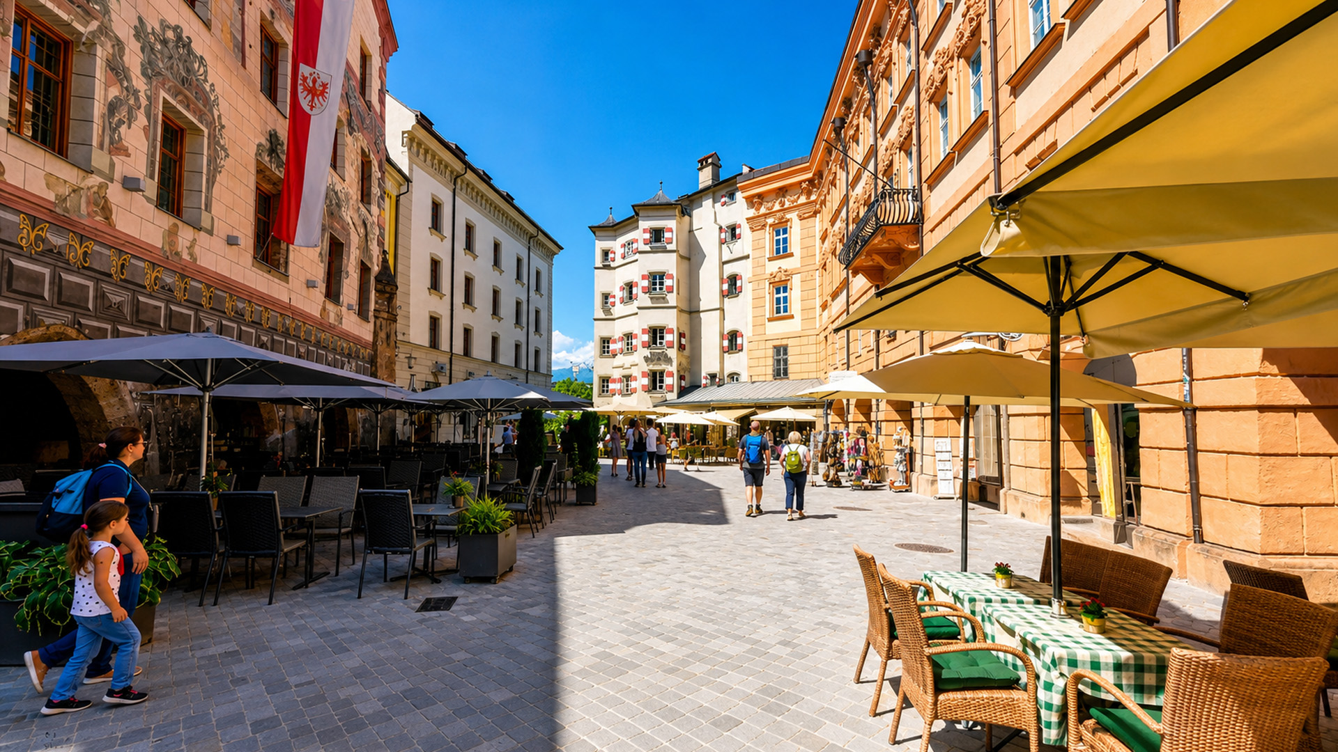 Innsbruck Austria reveals timeless beauty in summer (4K)