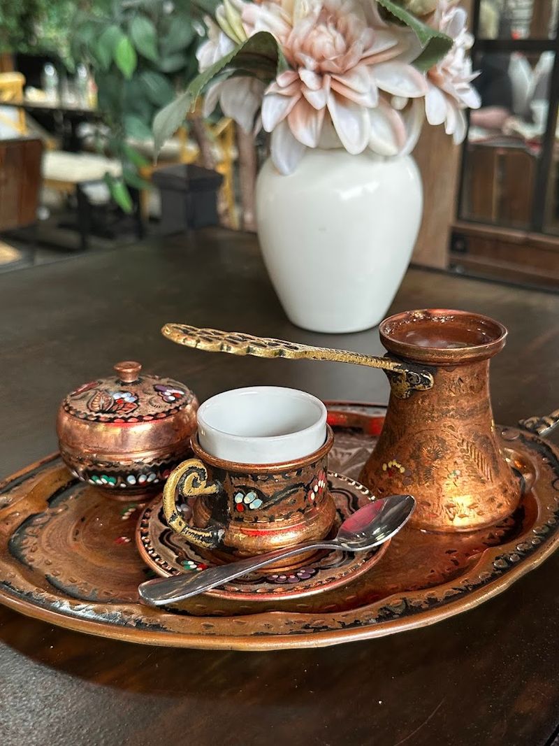You can find Balkan burek, Turkish coffee, and a charming backyard ...