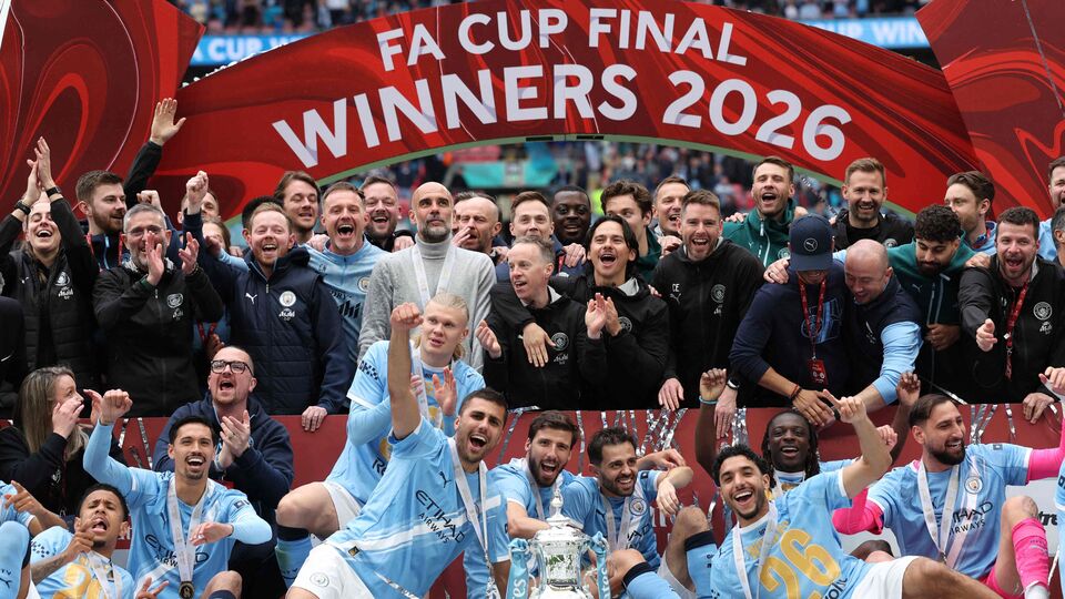 Manchester City win 2026 FA Cup: Antoine Semenyo's brilliant flick ...