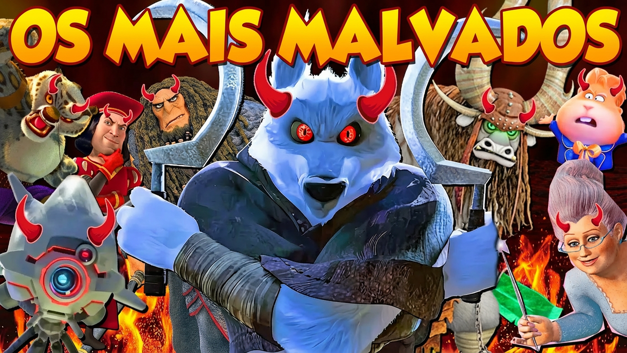 Todos os vilões da DreamWorks: dos maus aos mais malignos
