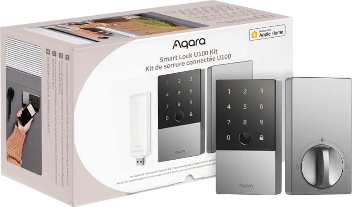 Under $135 for Aqara smart lock U100 kit with home key