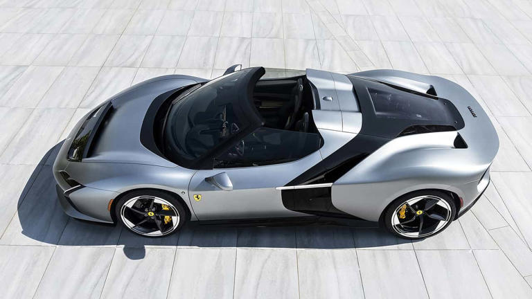 Ferrari's new supercar is an homage to the twin-turbo V8